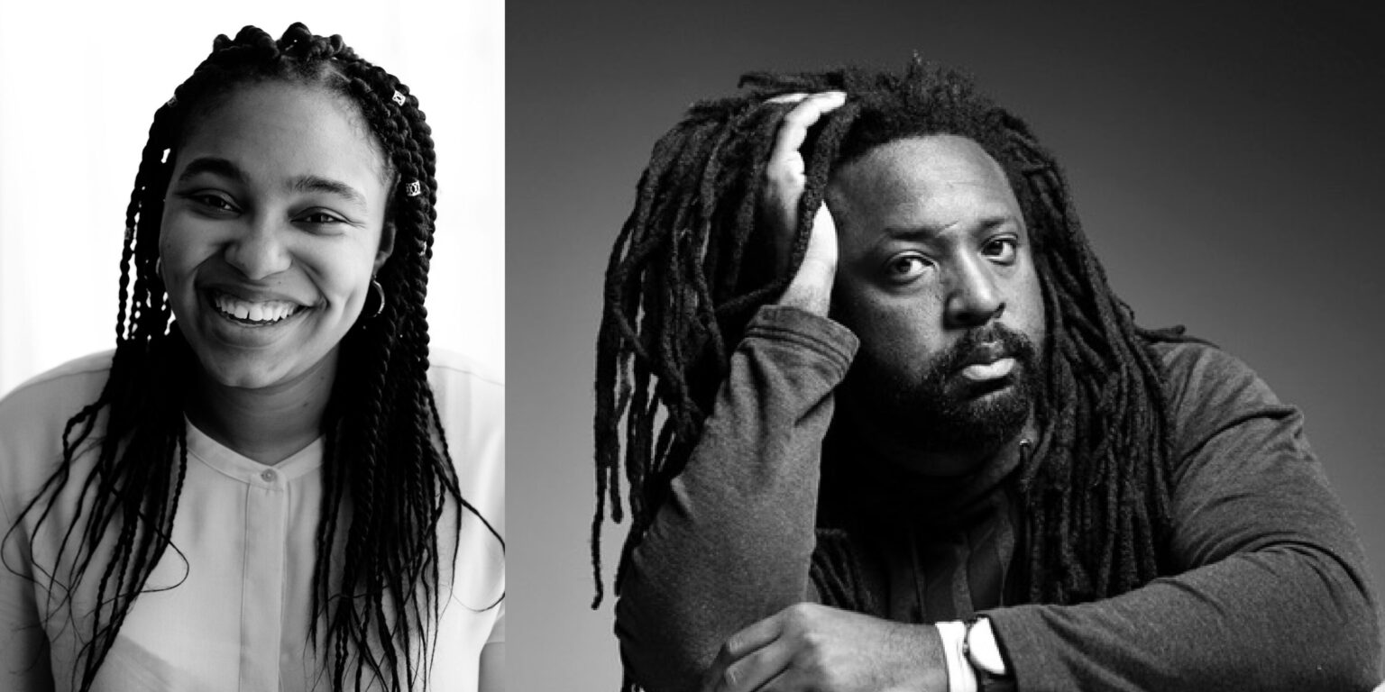 Marlon James with Hafizah Augustus Geter - Deep Water Literary Festival